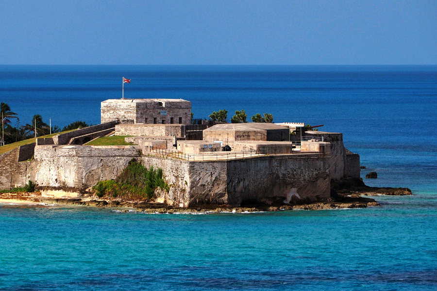 Fort St Catherine Bermuda by Bill Swartwout Photography Wall Art