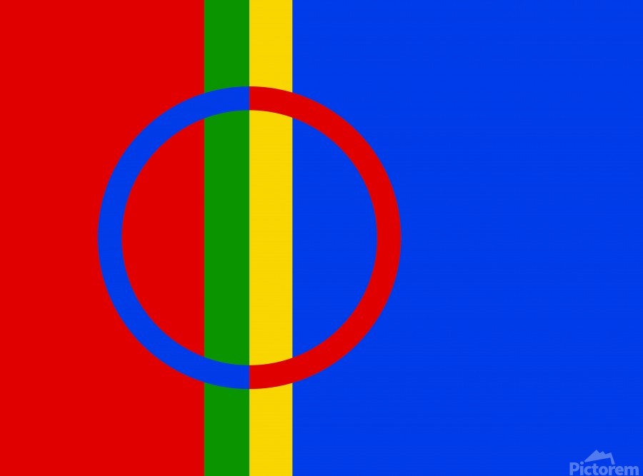 Sami Flag by Tony Tudor Wall Art