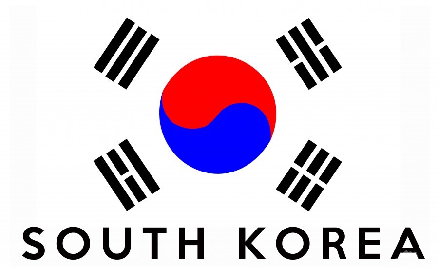 South Korea name by Tony Tudor Wall Art