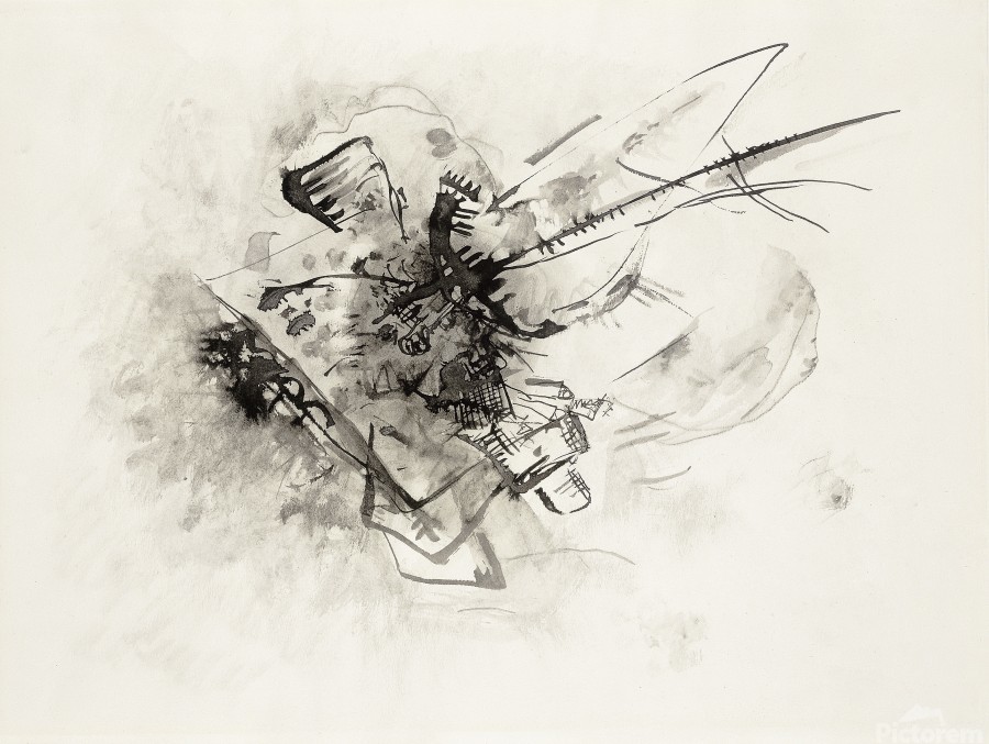 Untitled drawing in high resolution by Wassily Kandinsky by Tony Tudor ...