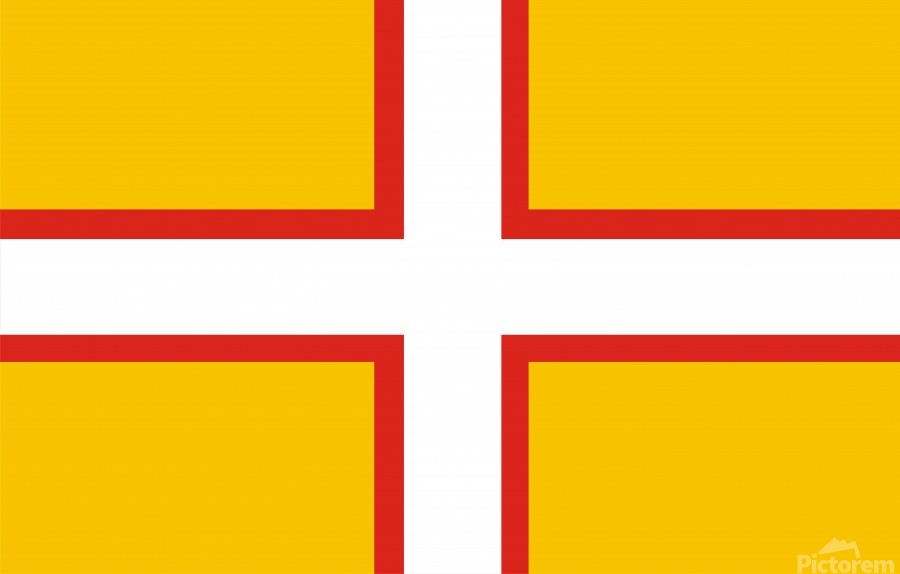dorset flag by Tony Tudor Wall Art
