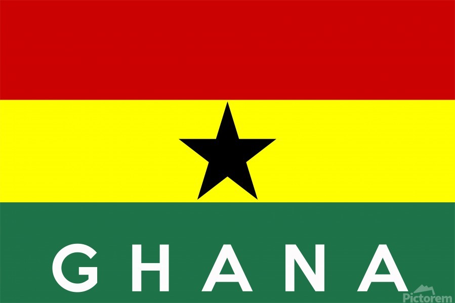ghana name by Tony Tudor Wall Art