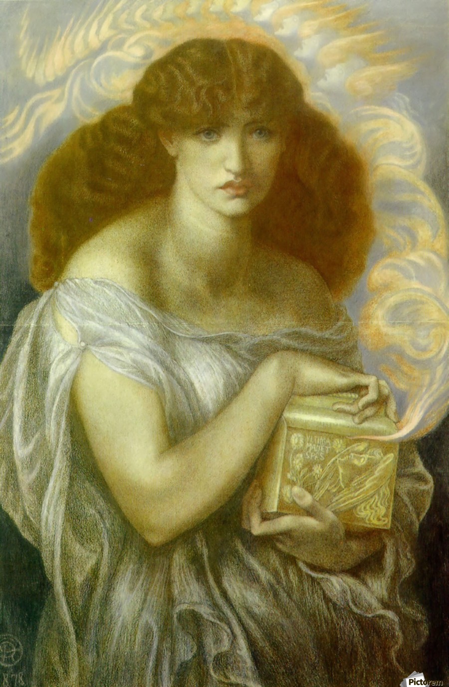 Pandora by Dante Gabriel Rossetti Wall Art
