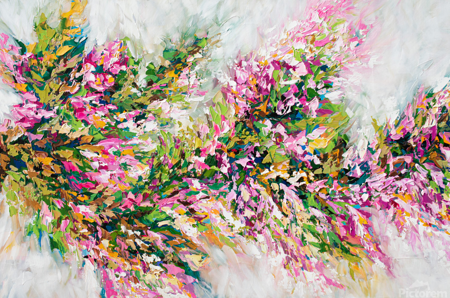 Cherry Blossom Brunch by Olga Tkachyk Wall Art