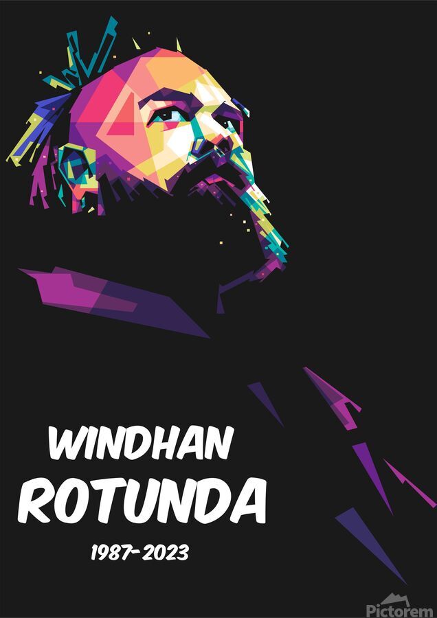 Bray Wyatt pop art by Asran creative Wall Art