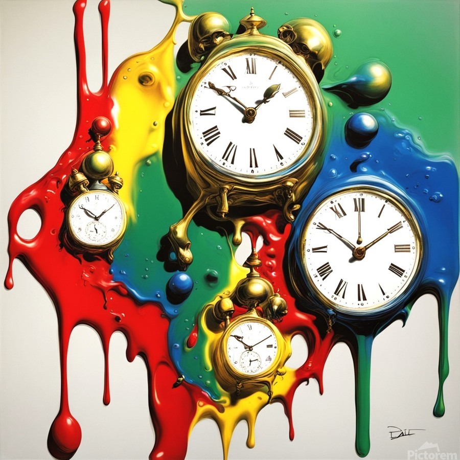 Stuck in Time by Rod Miller Wall Art