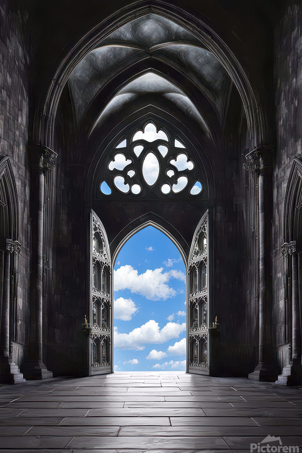 THE DOOR FOR ANGELS by Sergio Cerrato Wall Art