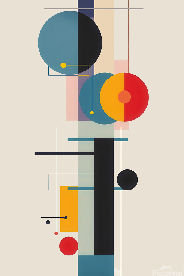 BAUHAUS ART 3 by Sergio Cerrato Wall Art