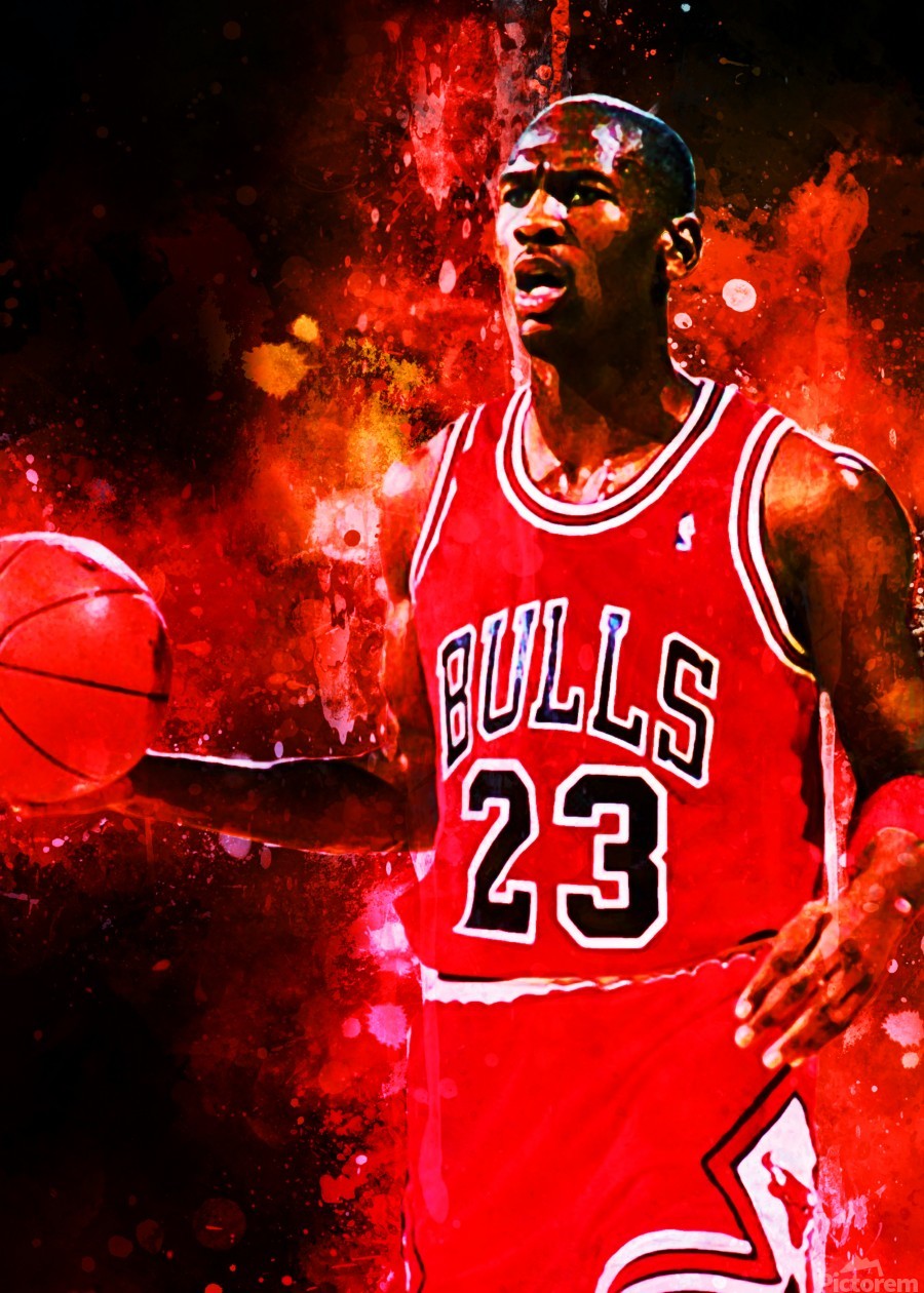Michael Jordan by Coolbits Artworks Wall Art