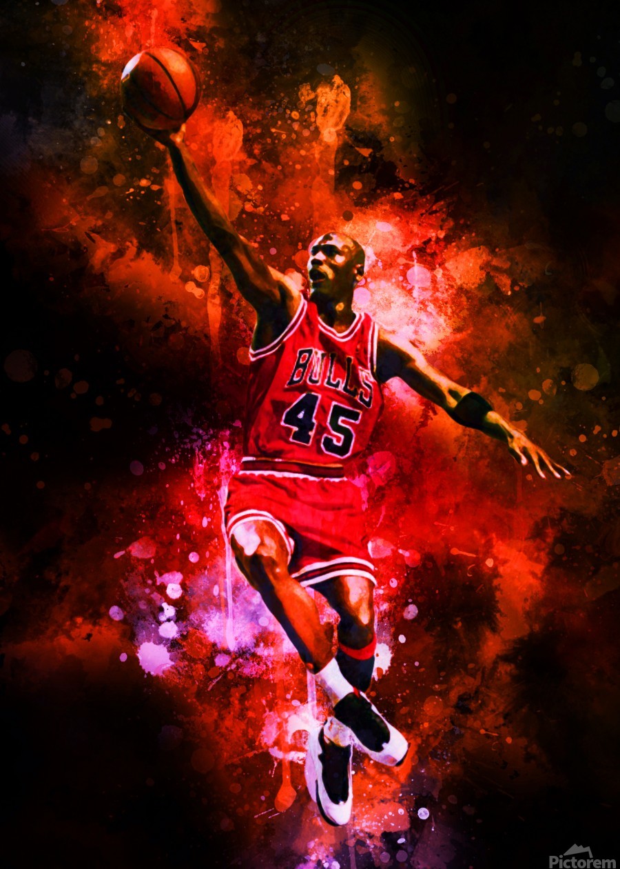 Michael Jordan by Coolbits Artworks Wall Art