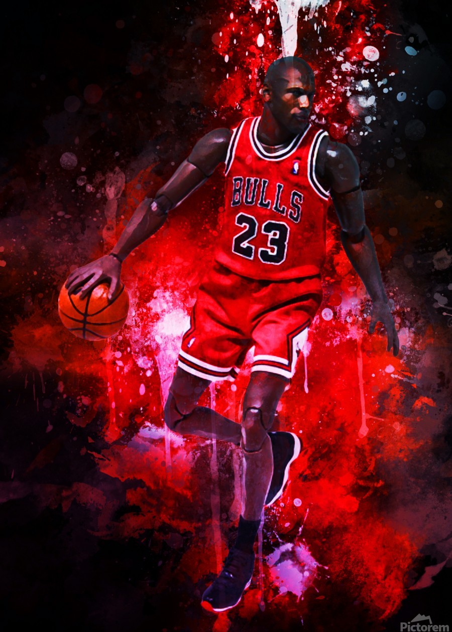 Michael Jordan by Coolbits Artworks Wall Art