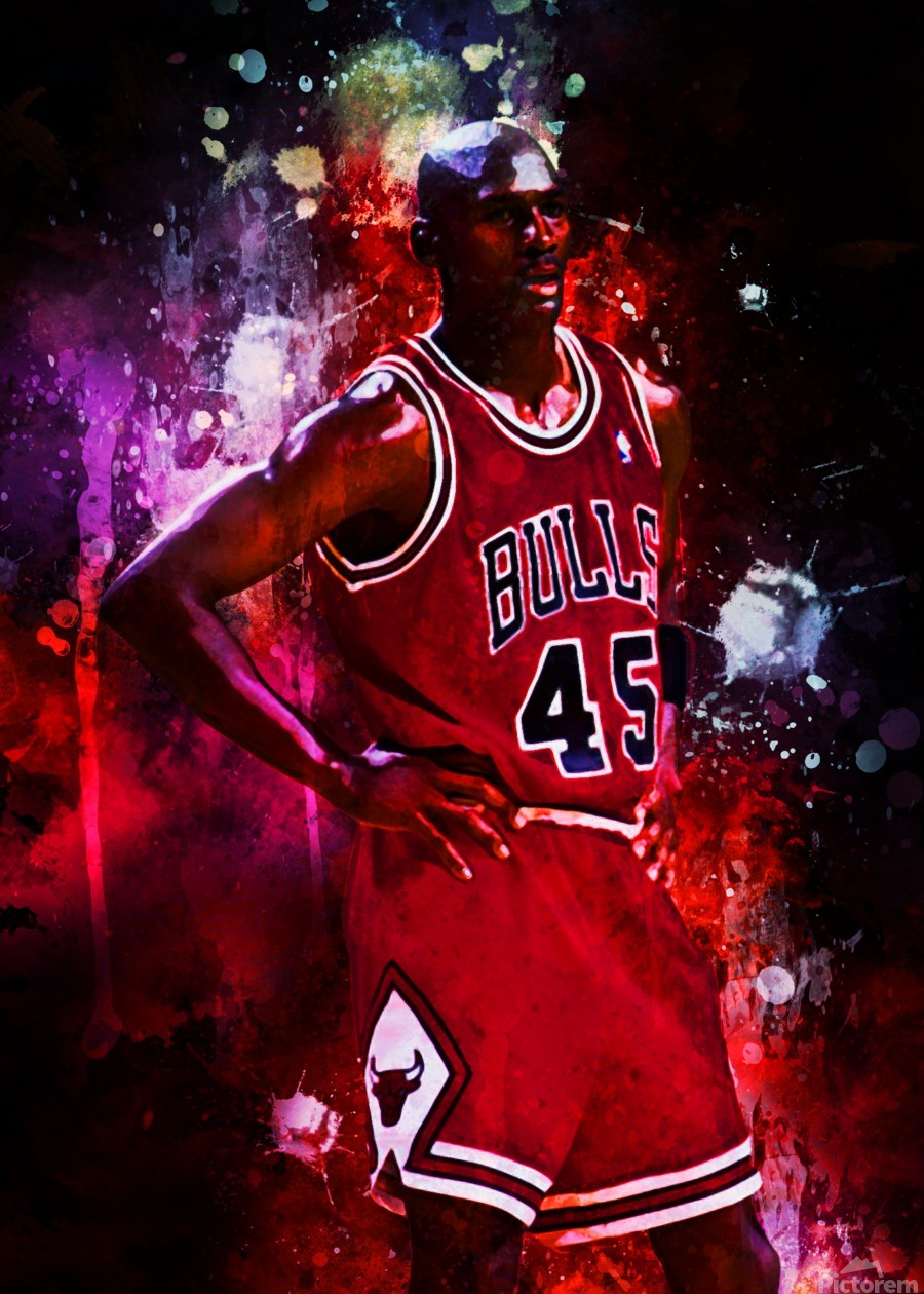 Michael Jordan by Coolbits Artworks Wall Art