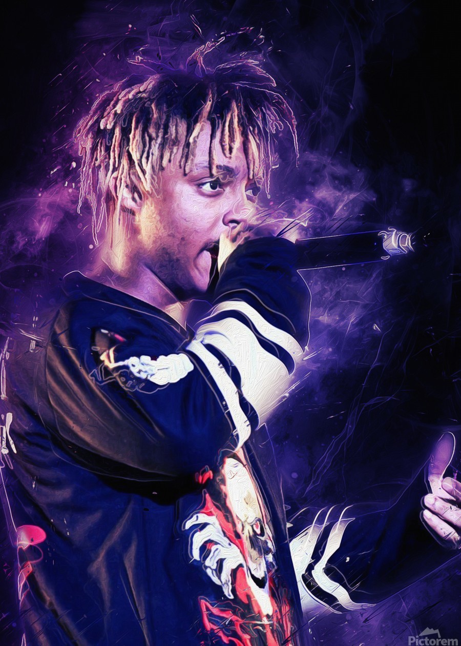 Juice WRLD by Coolbits Artworks Wall Art