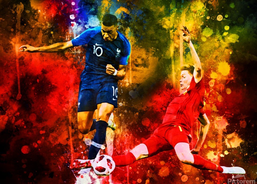 Kevin De Bruyne by Coolbits Artworks Wall Art