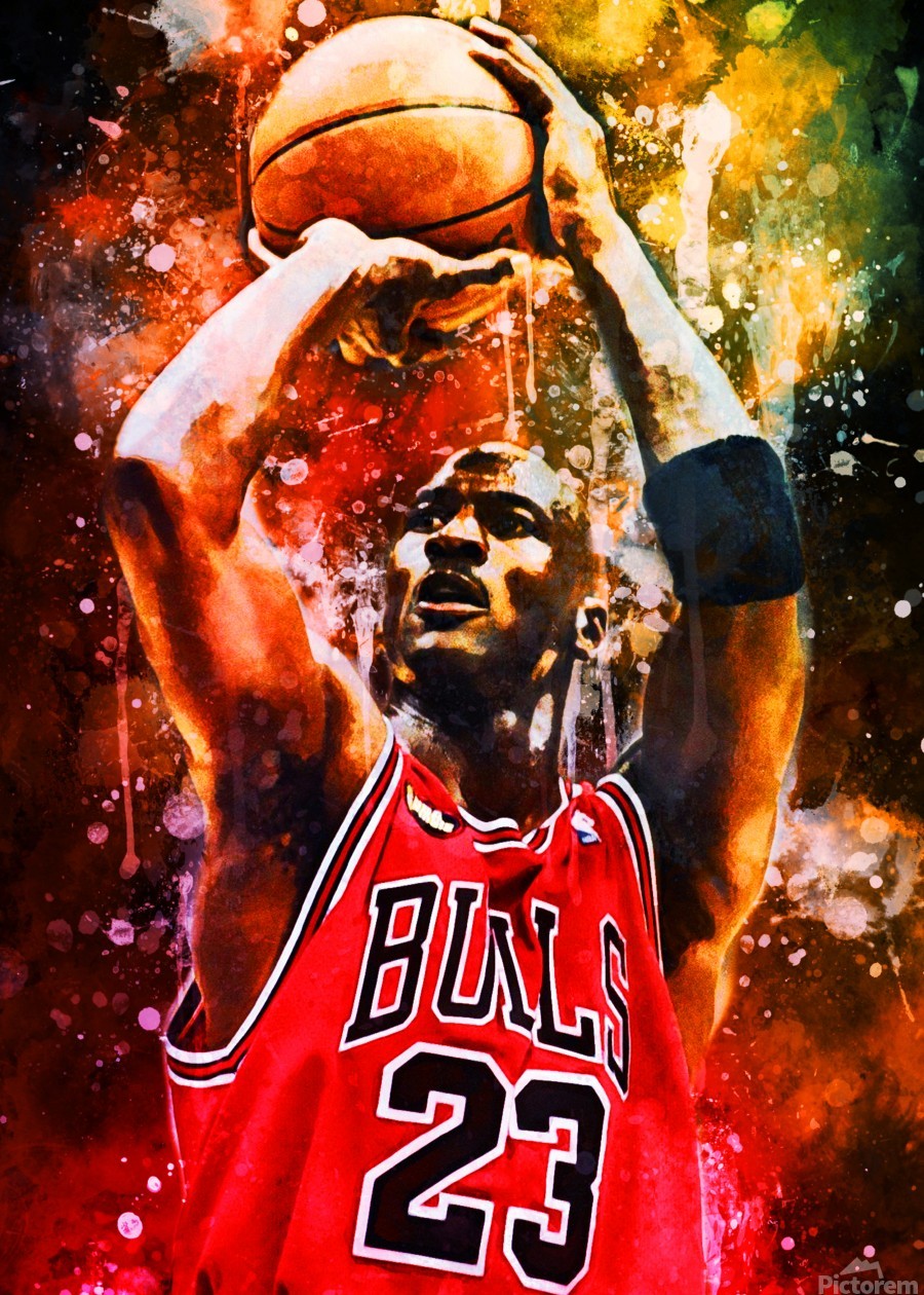 Michael Jordan by Coolbits Artworks Wall Art