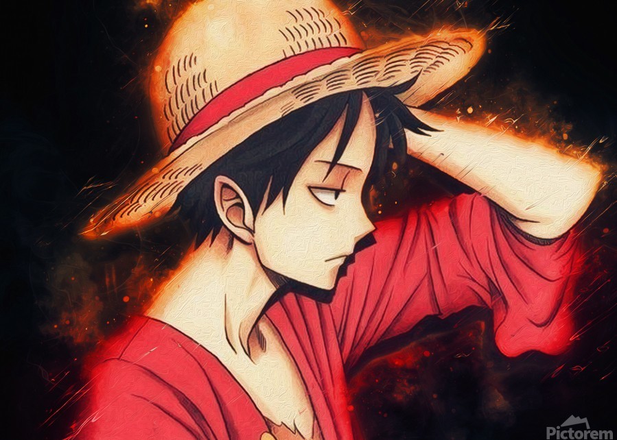 Luffy ONE PIECE by Coolbits Artworks Wall Art