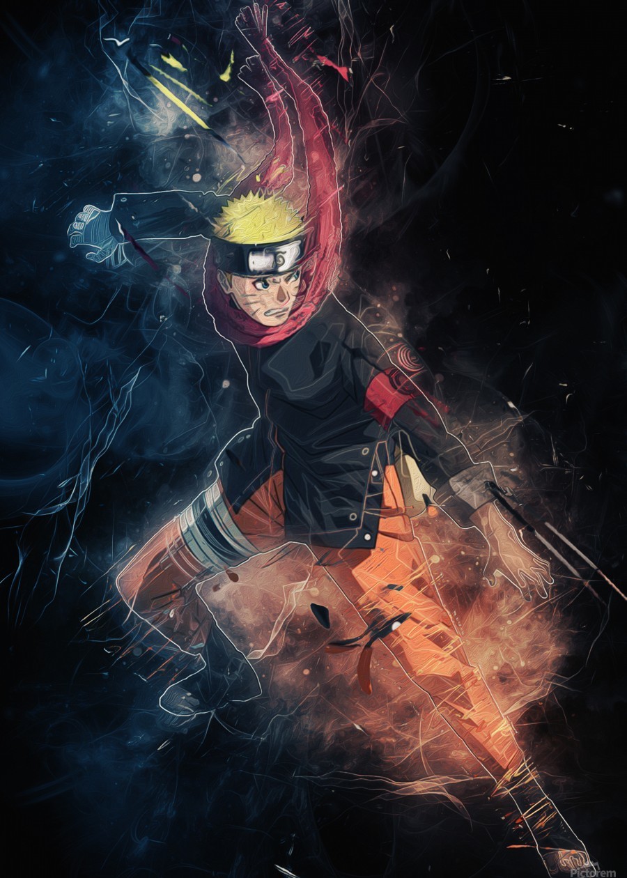 Naruto by Coolbits Artworks Wall Art