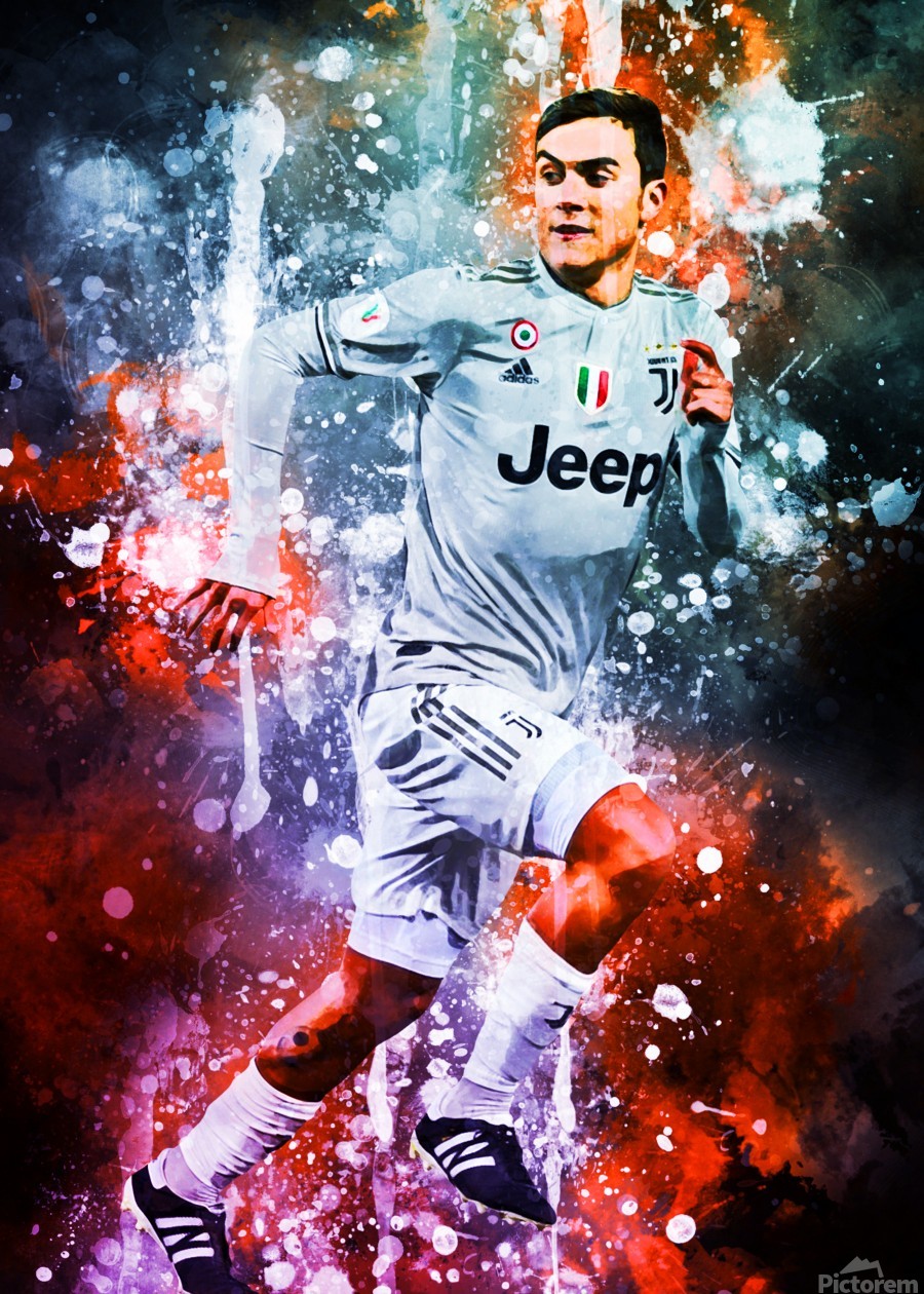 Paulo Dybala by Coolbits Artworks Wall Art