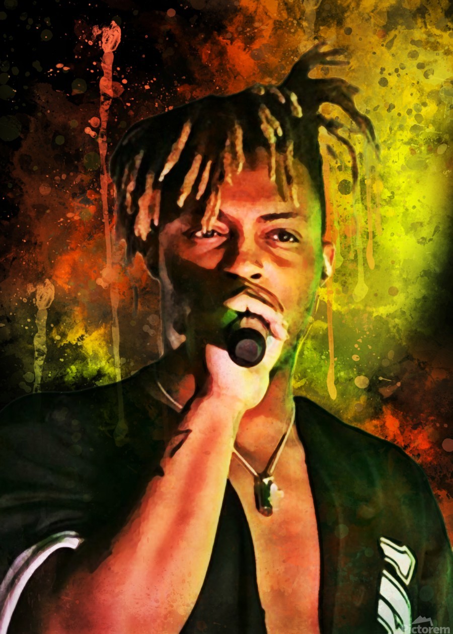 Juice WRLD by Coolbits Artworks Wall Art