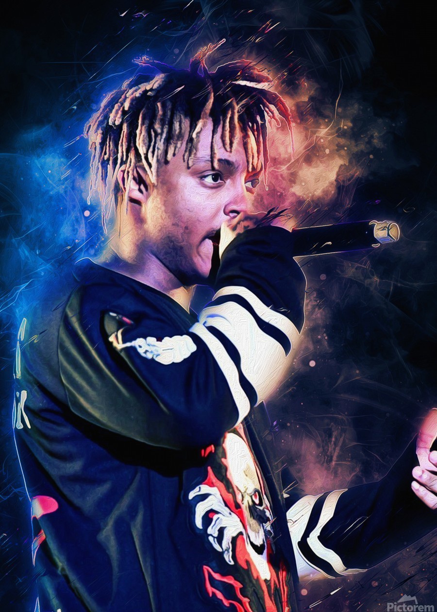 Juice WRLD by Coolbits Artworks Wall Art