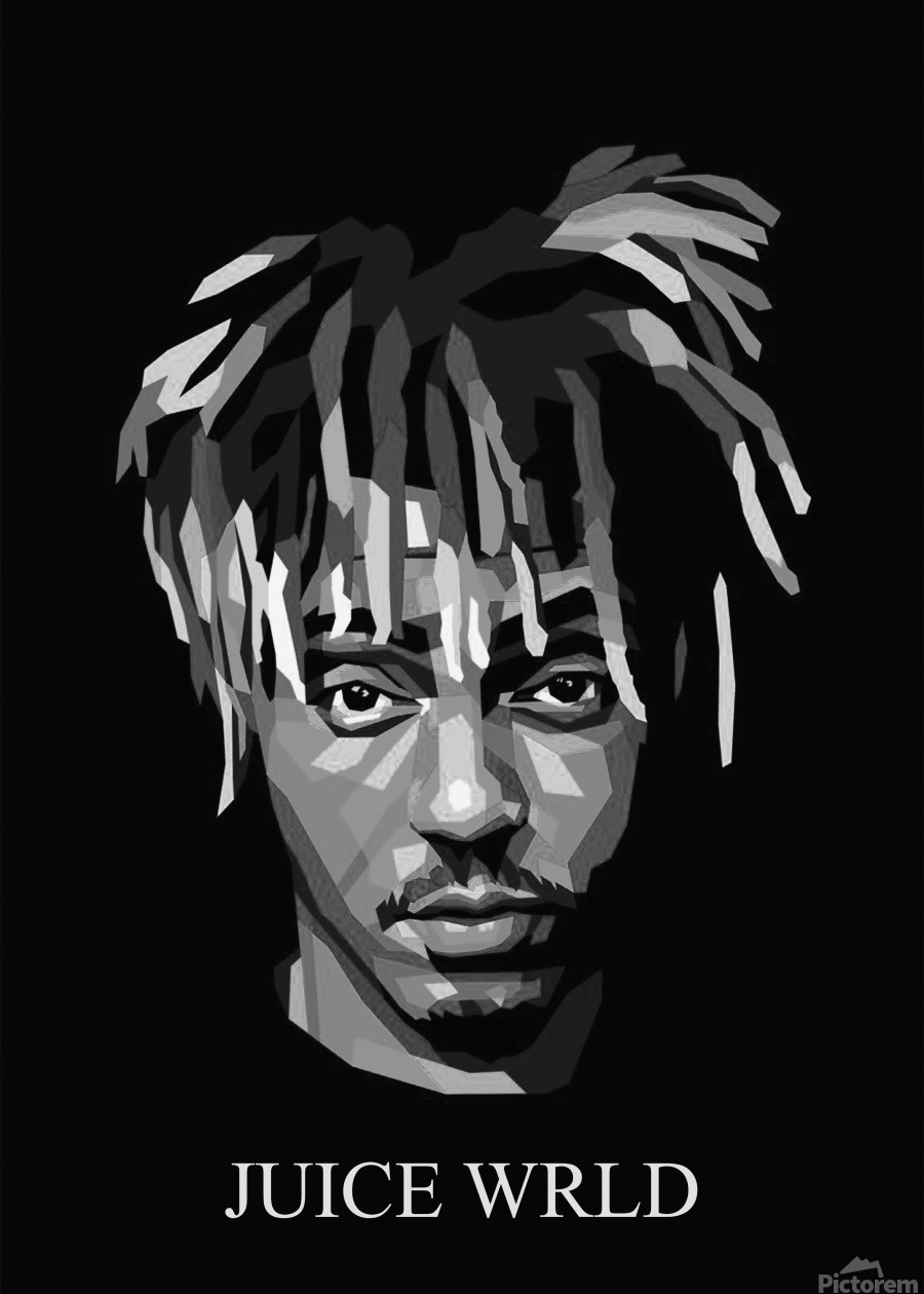 Juice WRLD by Coolbits Artworks Wall Art