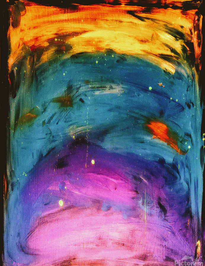 The Faded Fish by Ell Cee Wall Art