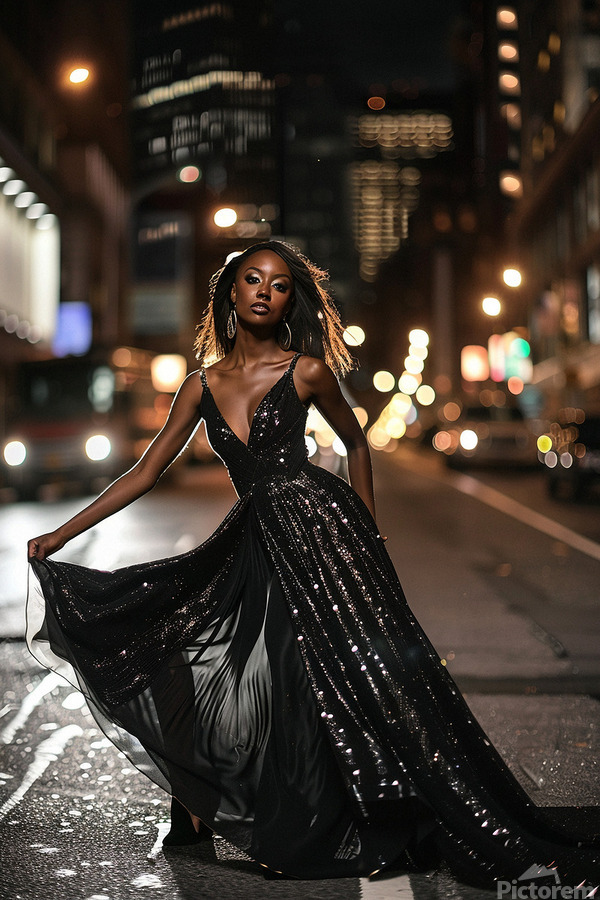 The Midnight Muse by Image by Raymond Wall Art