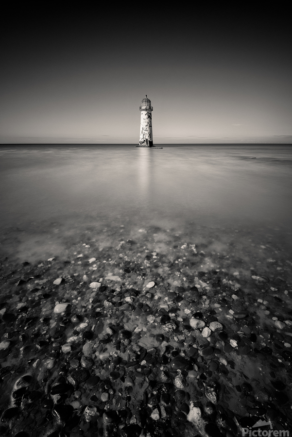 Talacre Lighthouse by Dave Bowman Wall Art