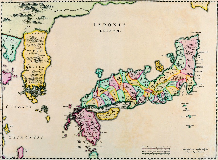 Ancient Japan Map 2 par Culturio