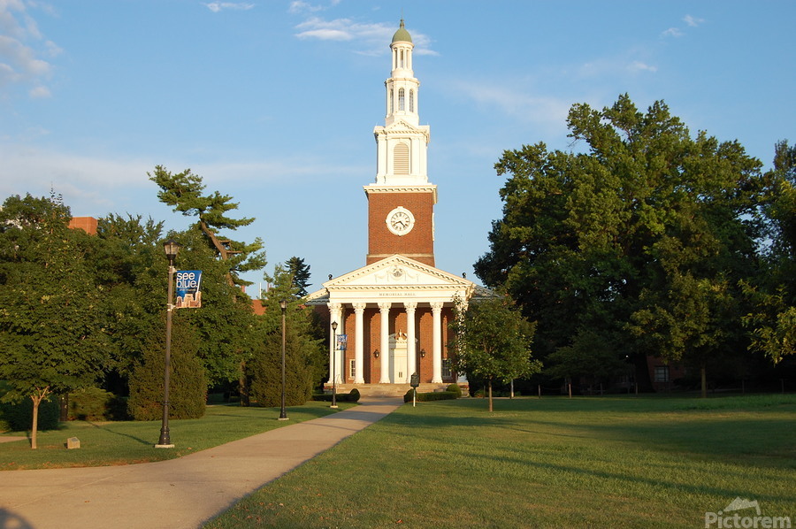 Memorial Hall at the University of Kentucky by Barry Fowler Wall Art