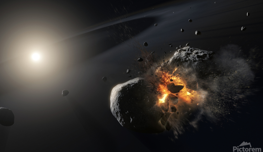 Exoplanet Apparently Disappears by Space Photos Wall Art