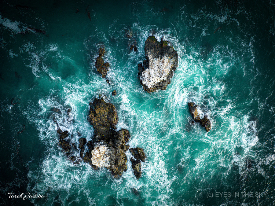 Bird Rock Laguna Beach by EYES IN THE SKY Wall Art