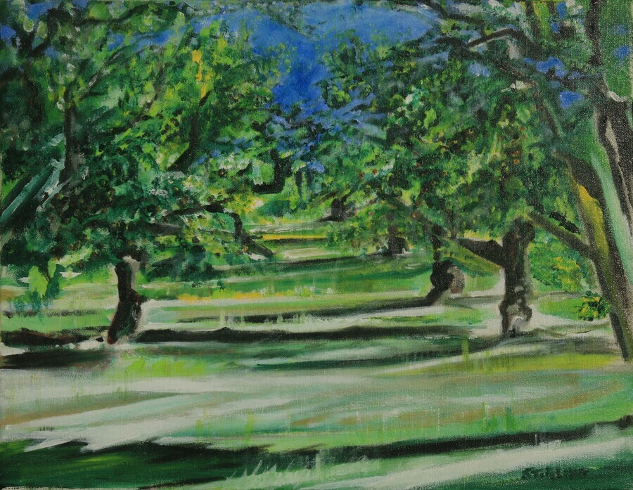 Apple Orchard by Lizabeth Stirling Perkins Wall Art