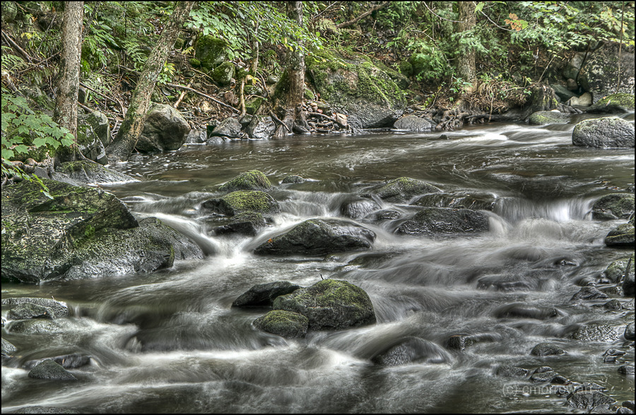 Easy Stream by cmorrowart Wall Art