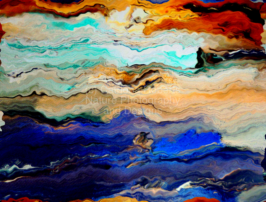 ocean waves pattern in nature