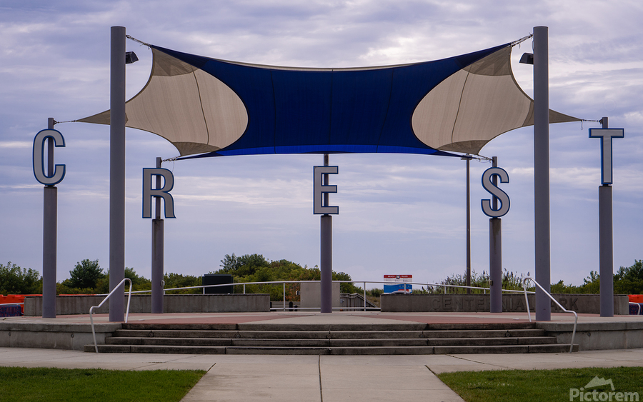 Crest Sign Centennial Park by Jason Fink Wall Art