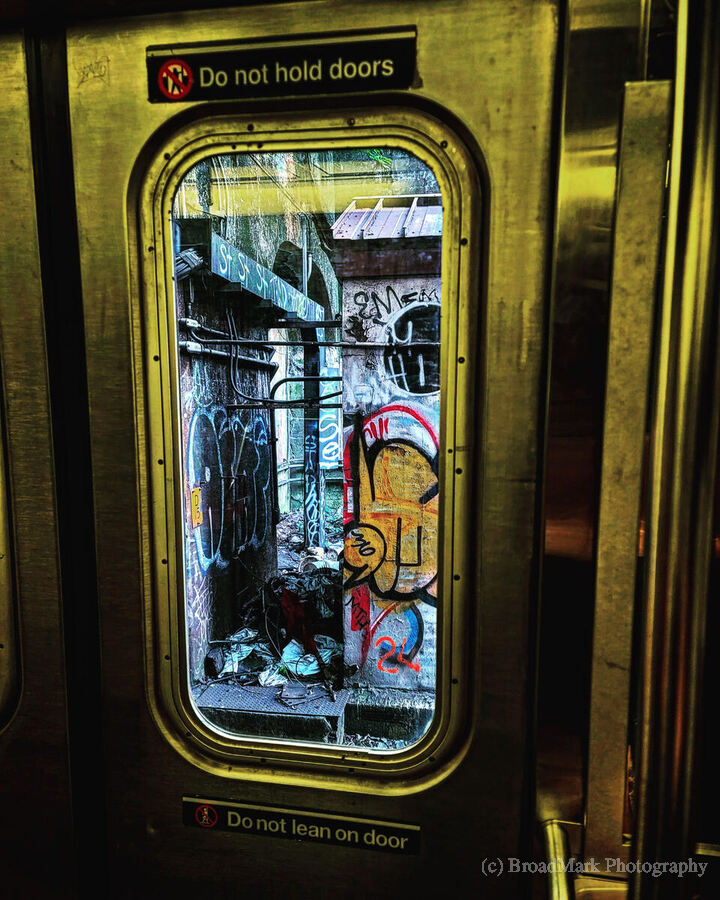 Subway Window by BroadMark Photography Wall Art