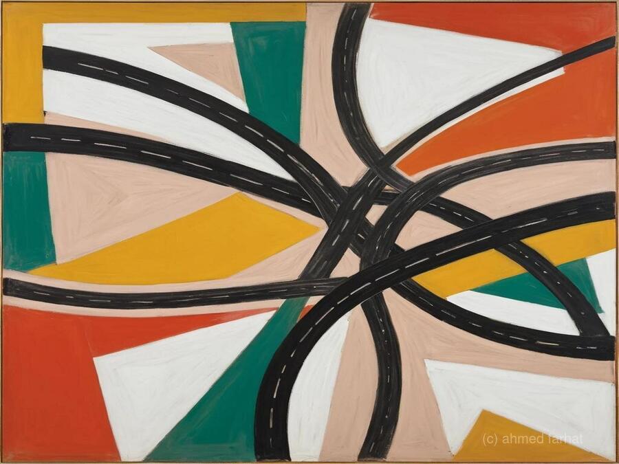 Exploring the Dynamic Chaos of Willem de Kooning’s Interchange by ahmed ...