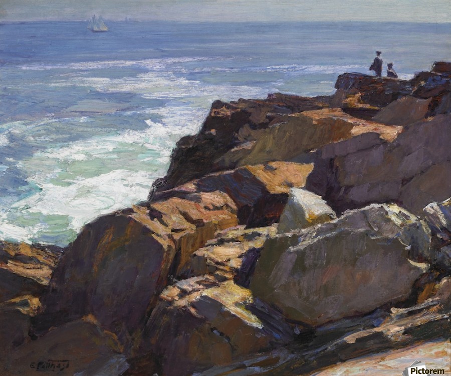 Beach Scenes, Brighton by Edward Henry Potthast Wall Art