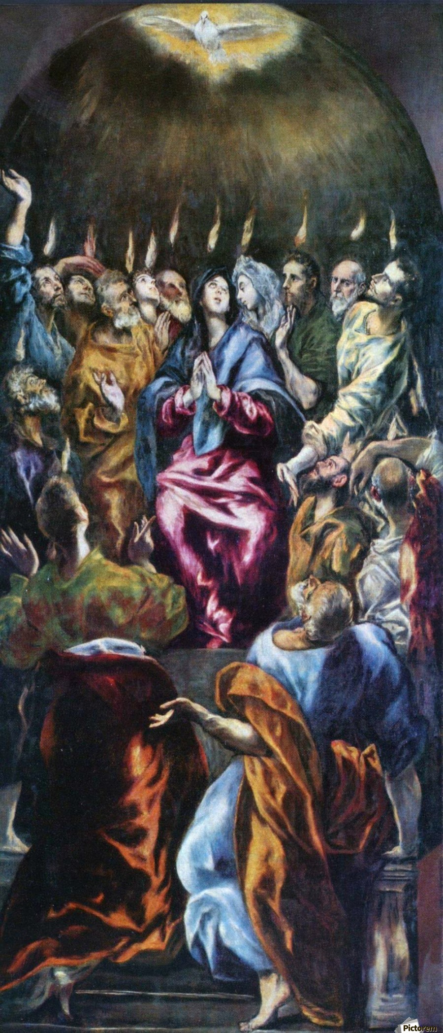 Pentecost by El Greco Wall Art