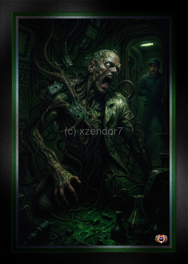 Space Station Terror A Grotesque Mutation Of Biological Horror ...