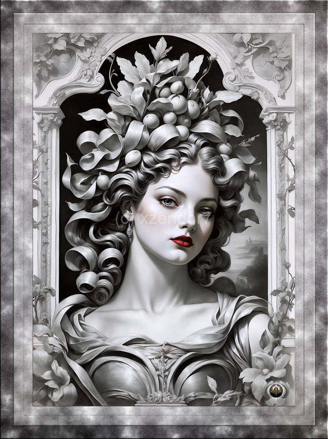 A Stunning Vision Of Erato The Muse Of Poetry Greek Mythology ...