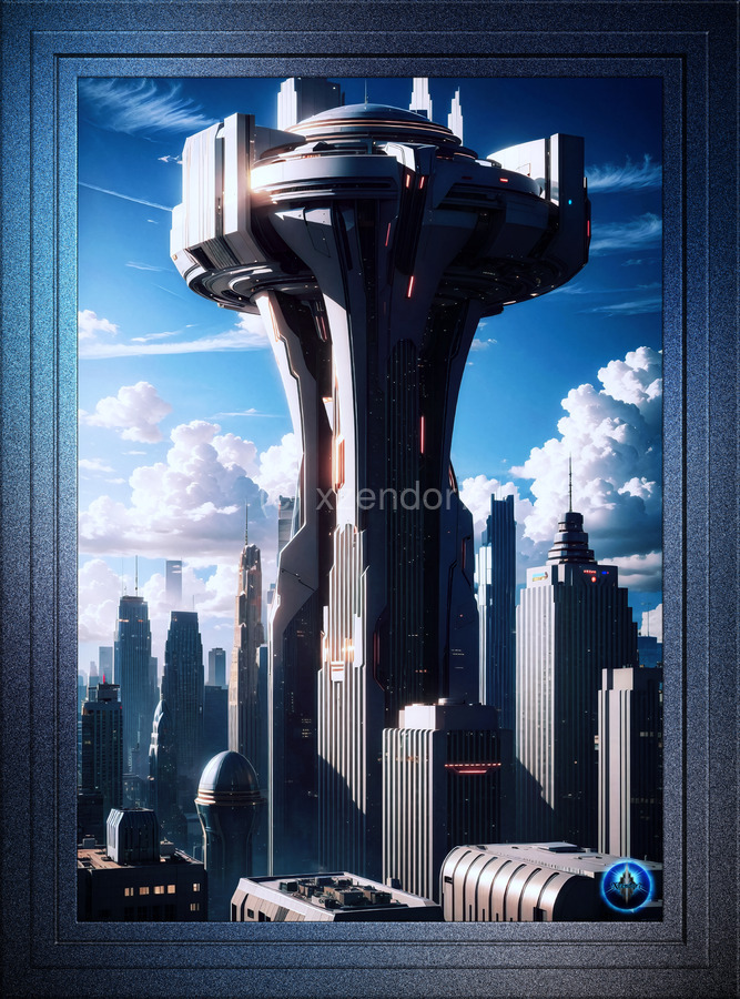 The Raynor Metropolis Center Captivating AI Concept Art by Xzendor7 by ...