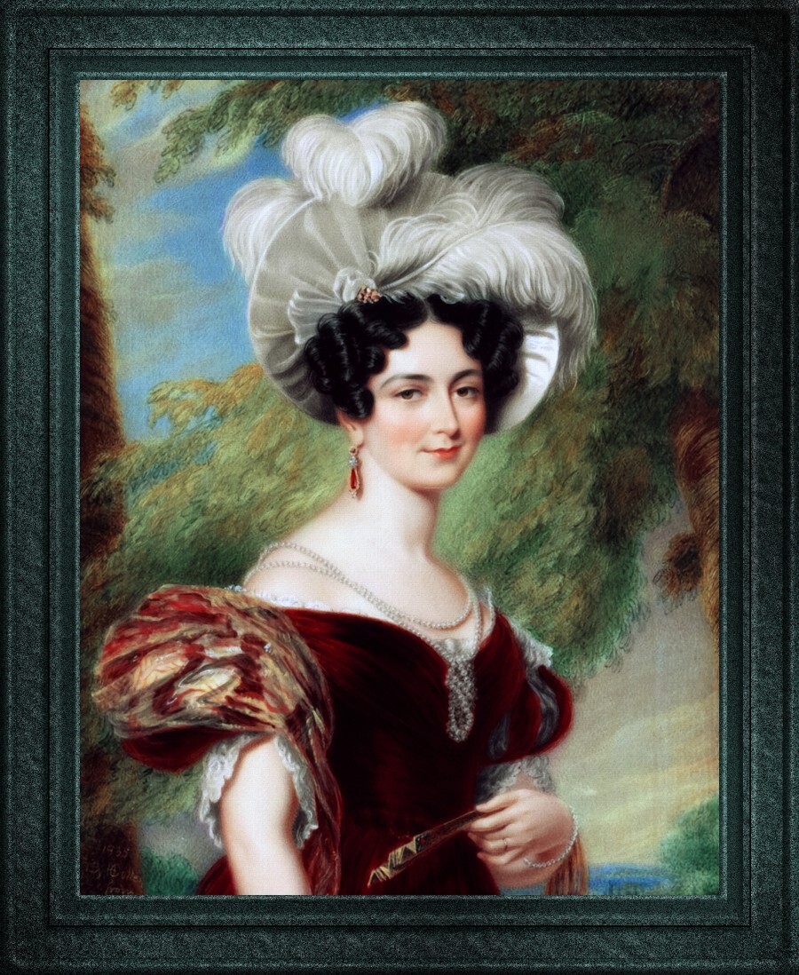 Victoria Duchess of Kent by George Hayter Old Masters Classical Art ...