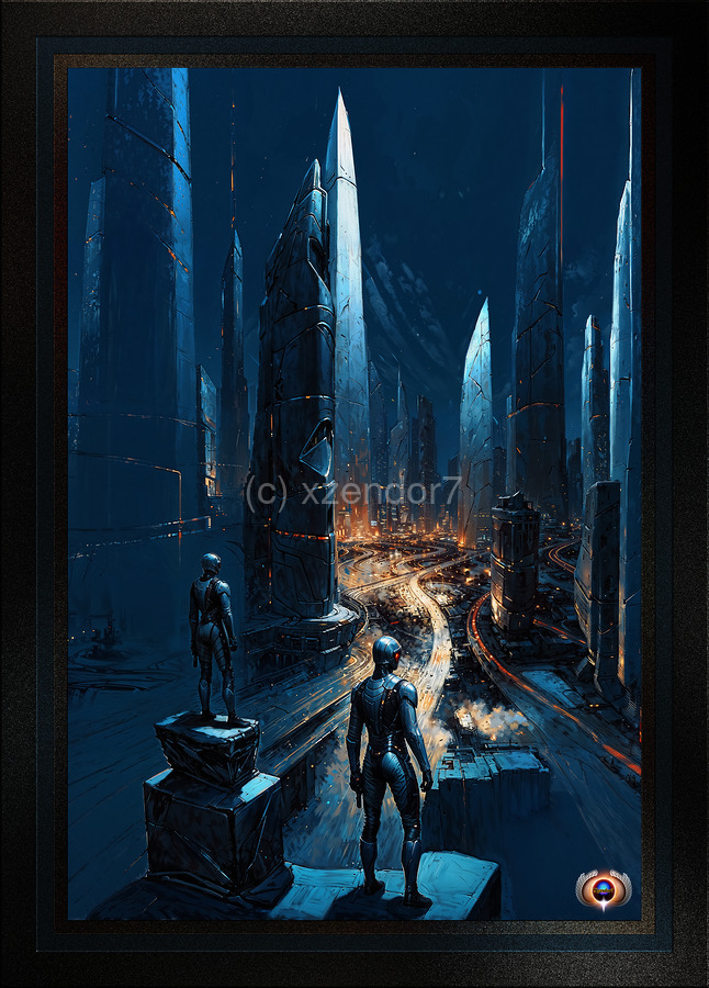 View Of A Future Yet Defined Captivating AI Concept Art by Xzendor7 by ...
