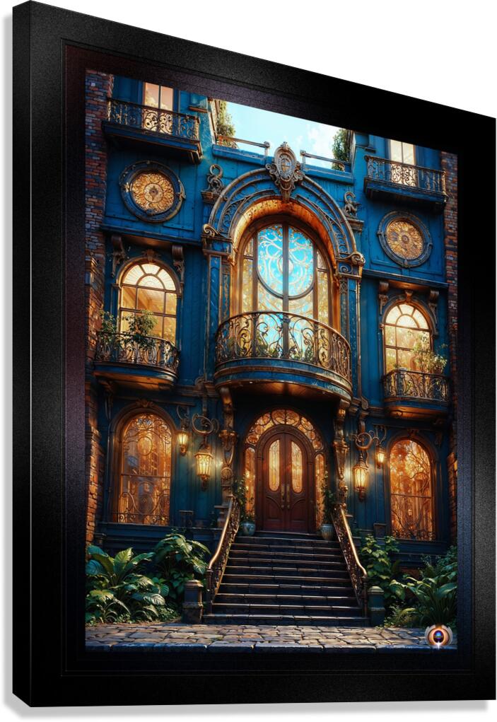 The Grand Old House Enchanting AI Concept Art by Xzendor7 by xzendor7 ...