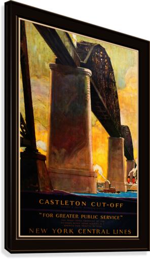 Castleton Cut-Off Alfred H. Smith Memorial Bridge New York Central ...