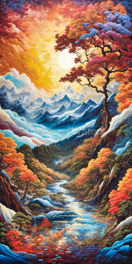 Valley of Peace by Riven Waters Wall Art