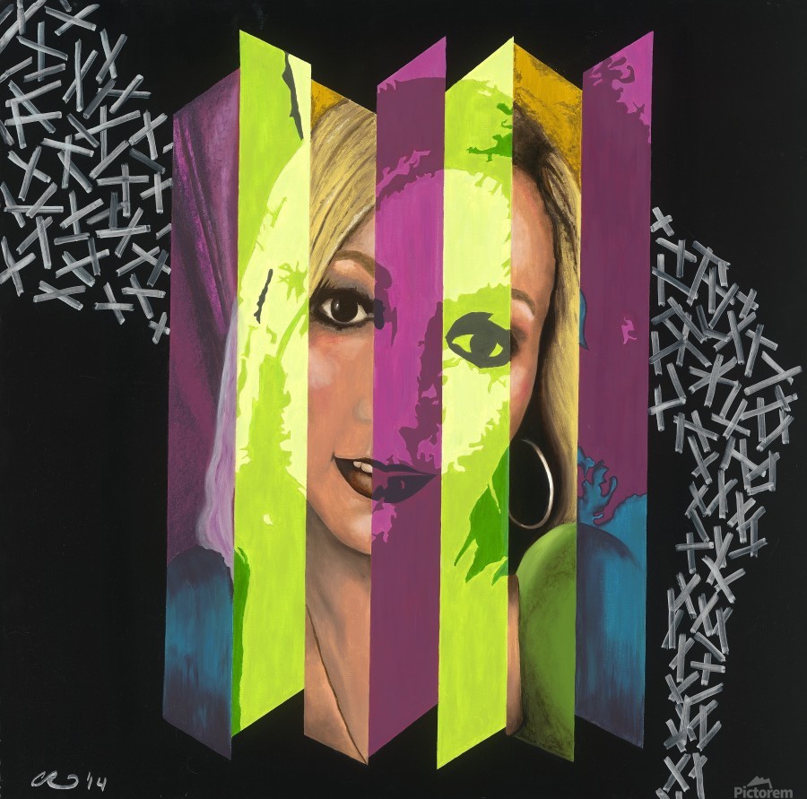 Split Personality by Cierra Rose Designs Wall Art