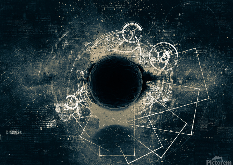 Sphere Le nombre dor by Benny Arte Wall Art